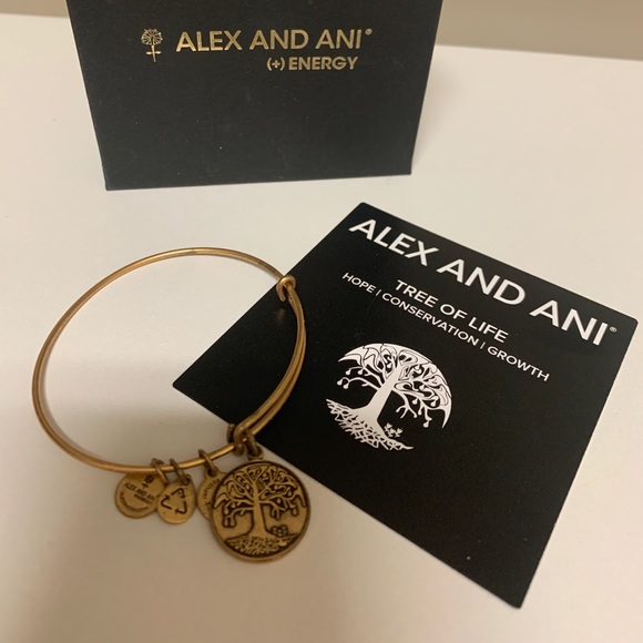 Alex and Ani | Jewelry | Alex And Ani Tree Of Life Bracelet | Poshmark